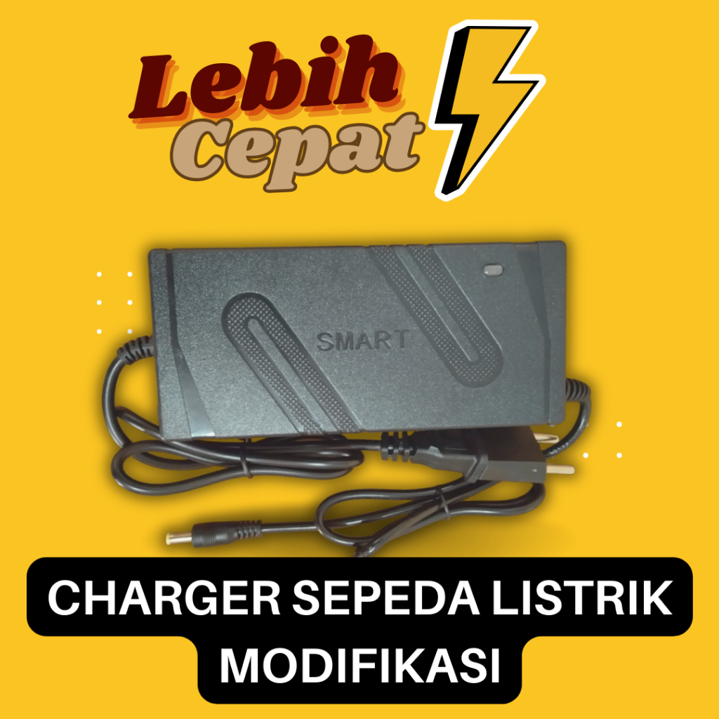 Jual Cas-casan/Charger Sepeda listrik/Motor listrik 48v 2A Modifikasi ...