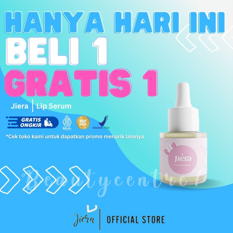 Jual JIERA Natural Lip Serum 20ml ( Beli 1 Gratis 1) | Shopee Indonesia