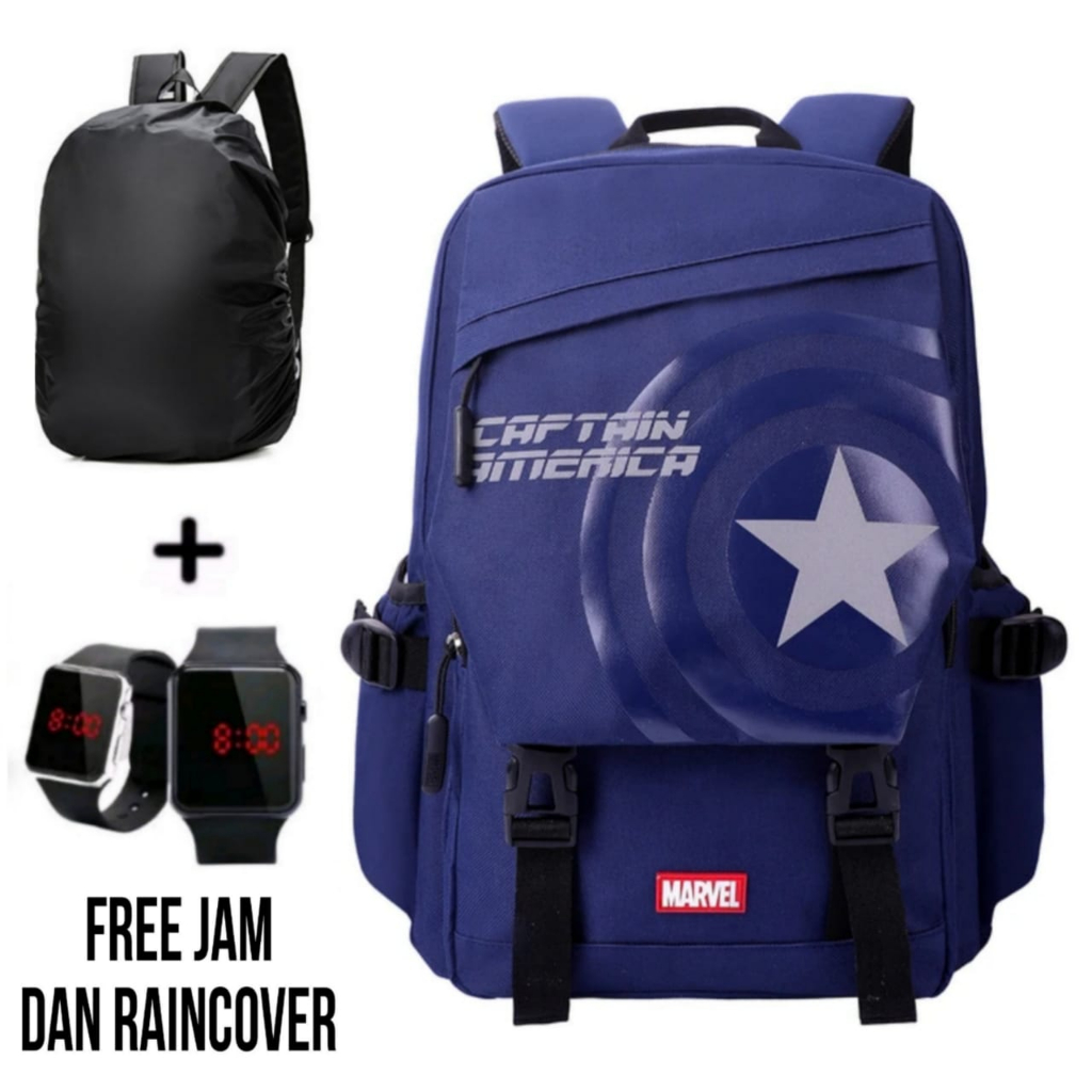 Jual tas ransel anak terbaru - tas sekolah anak tk dan sd - tas anak laki bonus jam dan ...