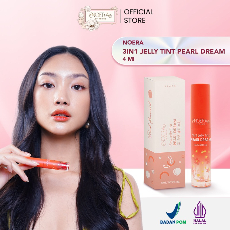Jual Noera 3 in 1 Jelly Tint Pearl Dream | Lip Tint Jelly | Shopee Indonesia