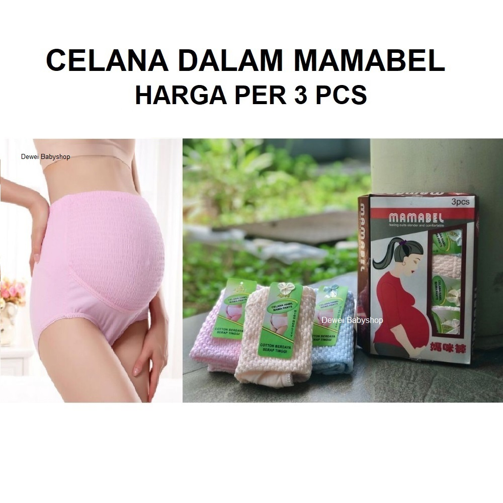 Jual Celana Dalam Khusus Ibu Hamil Mamabel ( 3 Warna Cd Bumil - Maternity Panties underpants ...