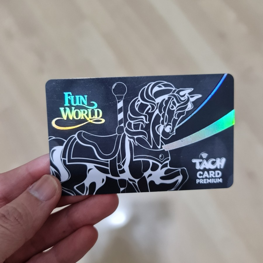Jual Kartu FUNWORLD / FUN WORLD PREMIUM, KARTU SAKTI Original Tach ...