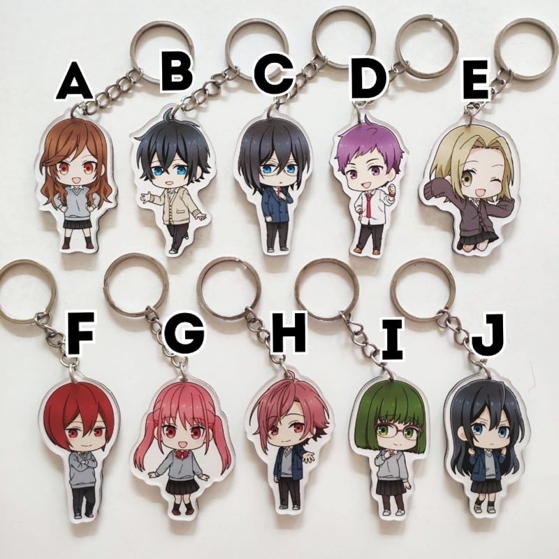 Jual Keychain Anime Horimiya 2 Hori Miyamura Gantungan Kunci Akrilik ...