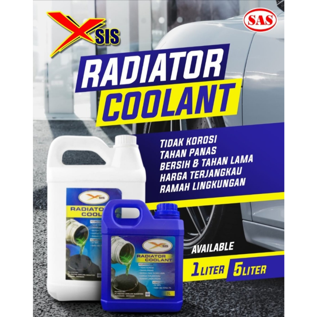 Jual AIR RADIATOR COOLANT 1 LT XSIS | Shopee Indonesia