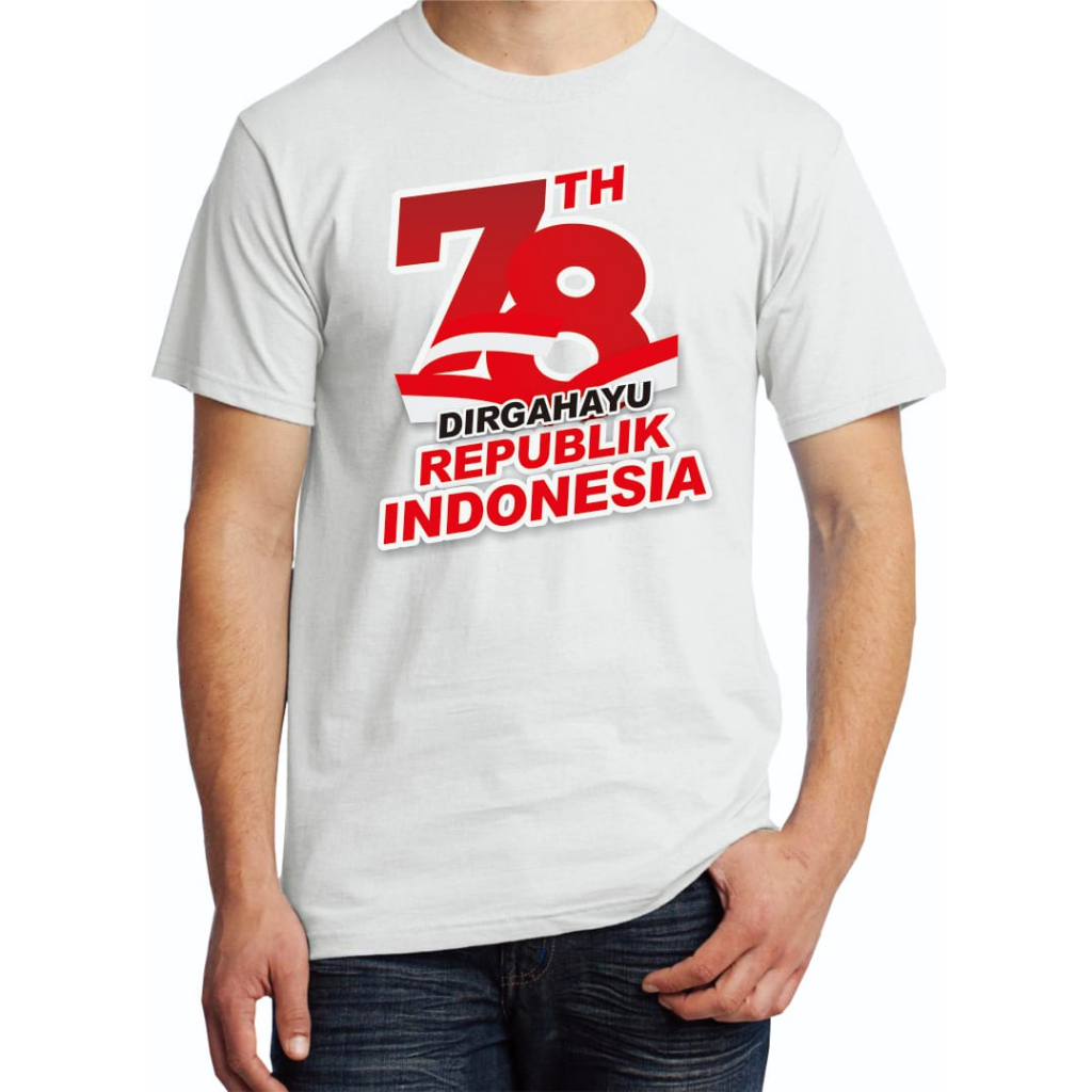 Jual PROMO KAOS AGUSTUSAN, KAOS DIRGAHAYU REPUBLIK INDONESIA, KAOS KEMERDEKAAN, KAOS 17 AGUSTUS ...