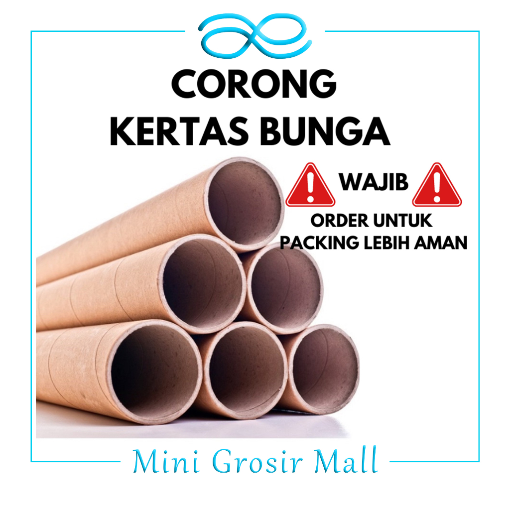 Jual Kardus Corong Selongsong Tabung Paper Tube Kertas Buket Bunga ...