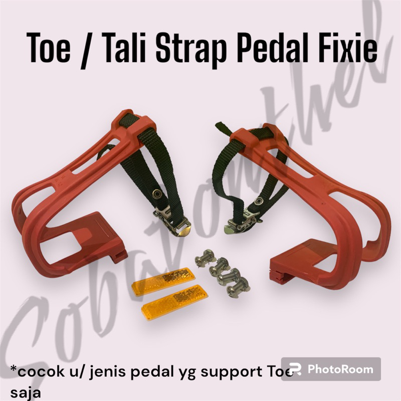 Jual Toe / Tali Strap Pedal Sepeda Fixie Wellgo Taiwan | Shopee Indonesia