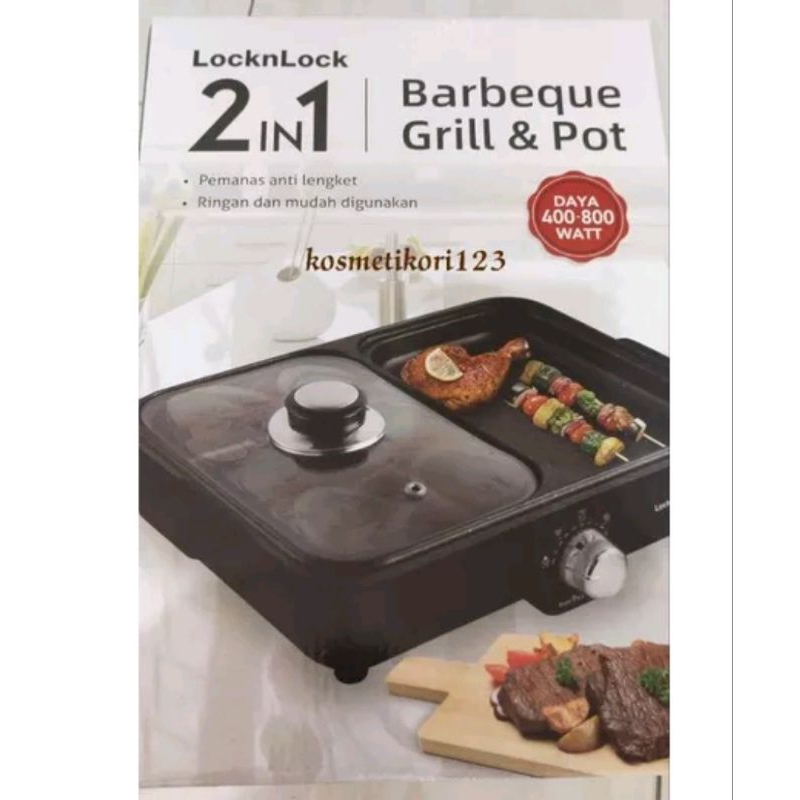 Jual Lock & Lock 2in1 barbeque Grill & Potbbq(tanpa dos,dosnya sobek ...