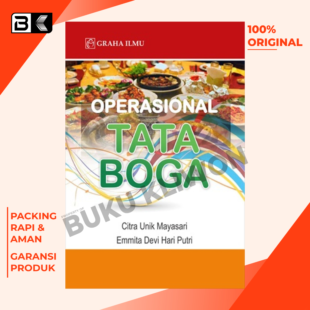 Jual Buku Operasional Tata Boga Perhotelan - Citra Unik Mayasari | Shopee Indonesia