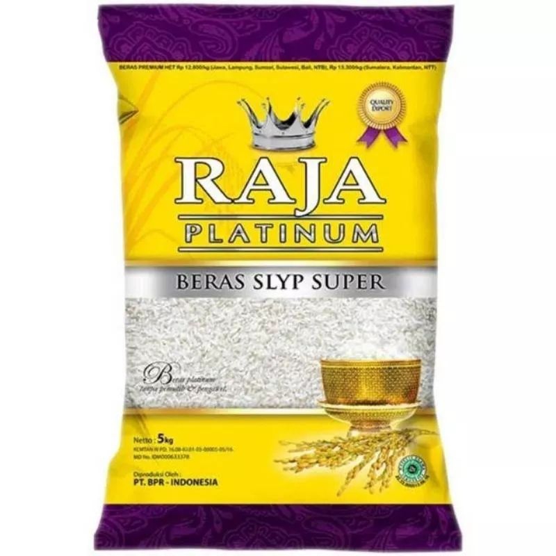 Jual BERAS RAJA PLATINUM 5KG | Shopee Indonesia