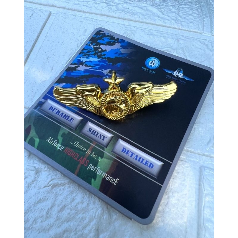 Jual Brevet TNI AU, Wing Instruktur PNB | Shopee Indonesia