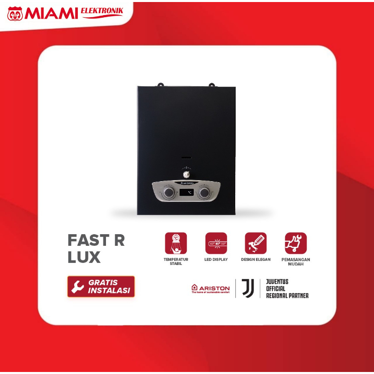 Jual ARISTON Fast R LUX / FAST R OMN 5 LUX LPG IDN Gas Water Heater ...