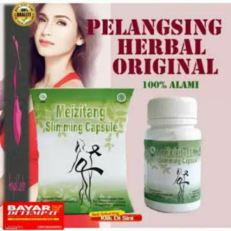 Jual Meizitang Slimming Capsule isi 30 Kapsul Exp Date 2026 | Shopee ...