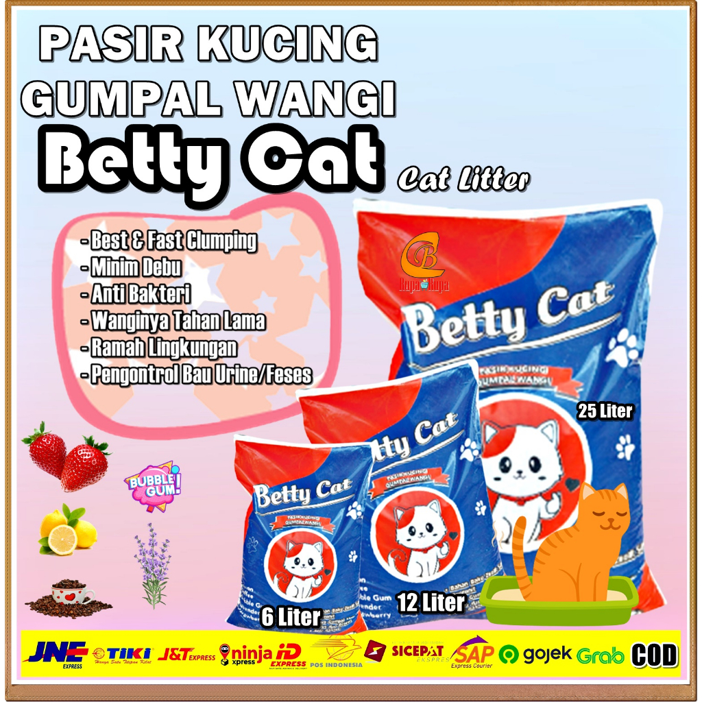 Jual Pasir Gumpal Wangi Pasir Kucing Wangi Kualitas Premium Daya Serap ...