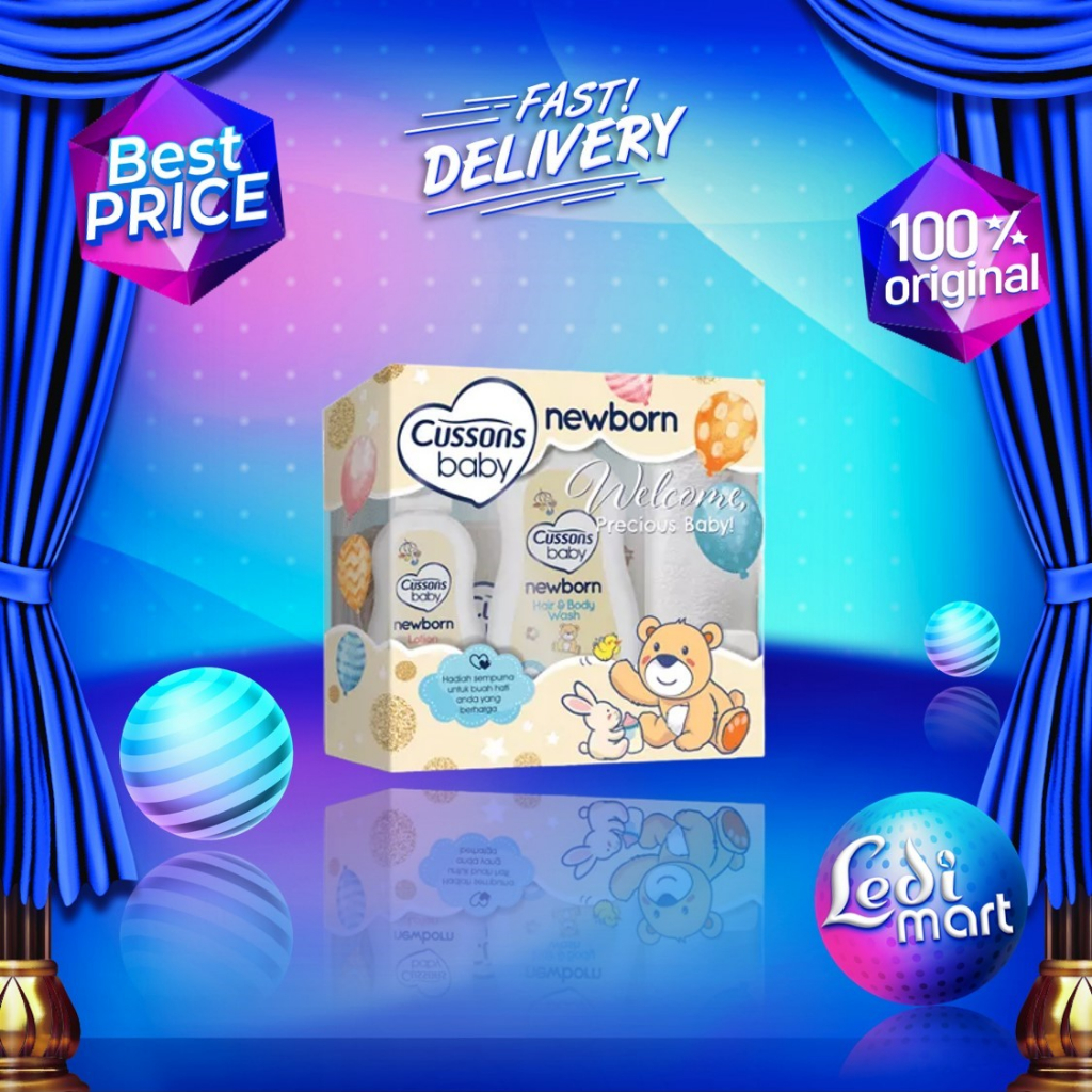 Jual Cussons Baby Newborn Pack | Gift Set | Paket Hadiah Bayi | Cusson ...