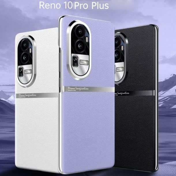 Jual CASE OPPO RENO 10 PRO PLUS LEATHER KULIT PREMIUM CASING COVER HP ...