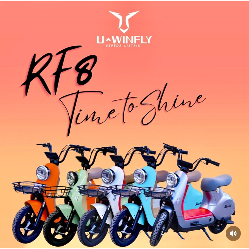 Jual Sepeda Listrik Uwinfly RF8/20AH | Shopee Indonesia