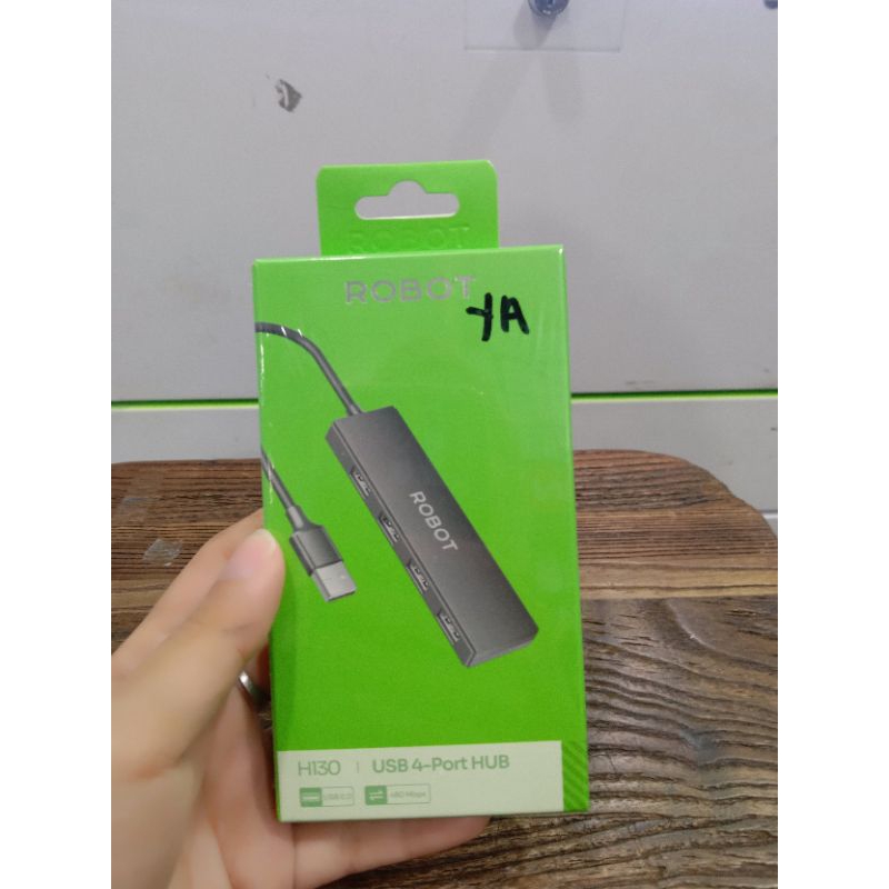 Jual USB 4-PORT HUB ROBOT H130 ORIGINAL | Shopee Indonesia