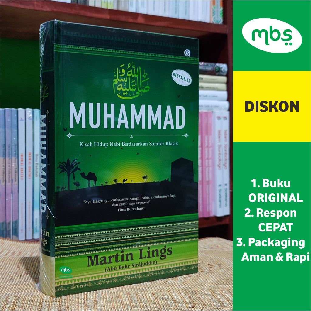 Jual BUKU MUHAMMAD - Kisah Hidup Nabi Berdasarkan Sumber Klasik ...
