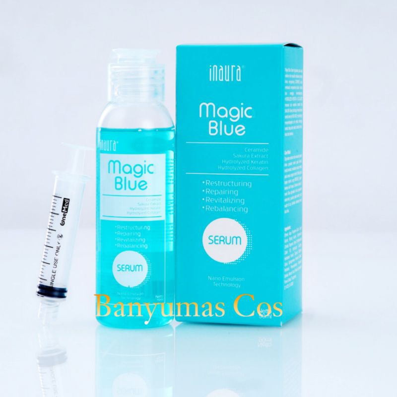 Jual Inaura Magic Blue Serum 90ml | Shopee Indonesia