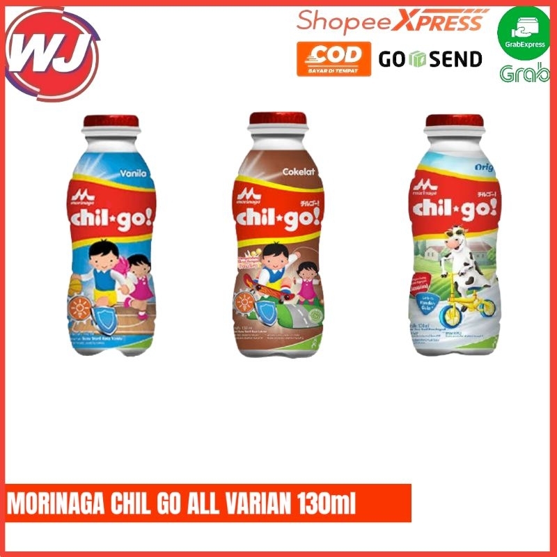 Jual MORINAGA CHIL GO ALL VARIAN 130ml | Shopee Indonesia