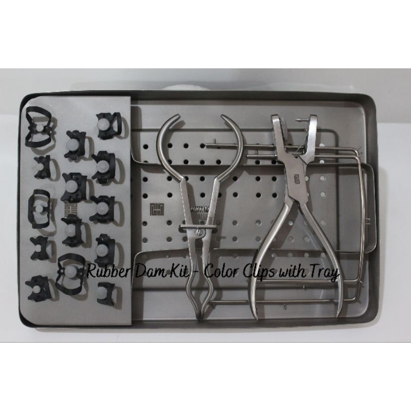 Jual Rubber dam kit tray / dental instrument | Shopee Indonesia