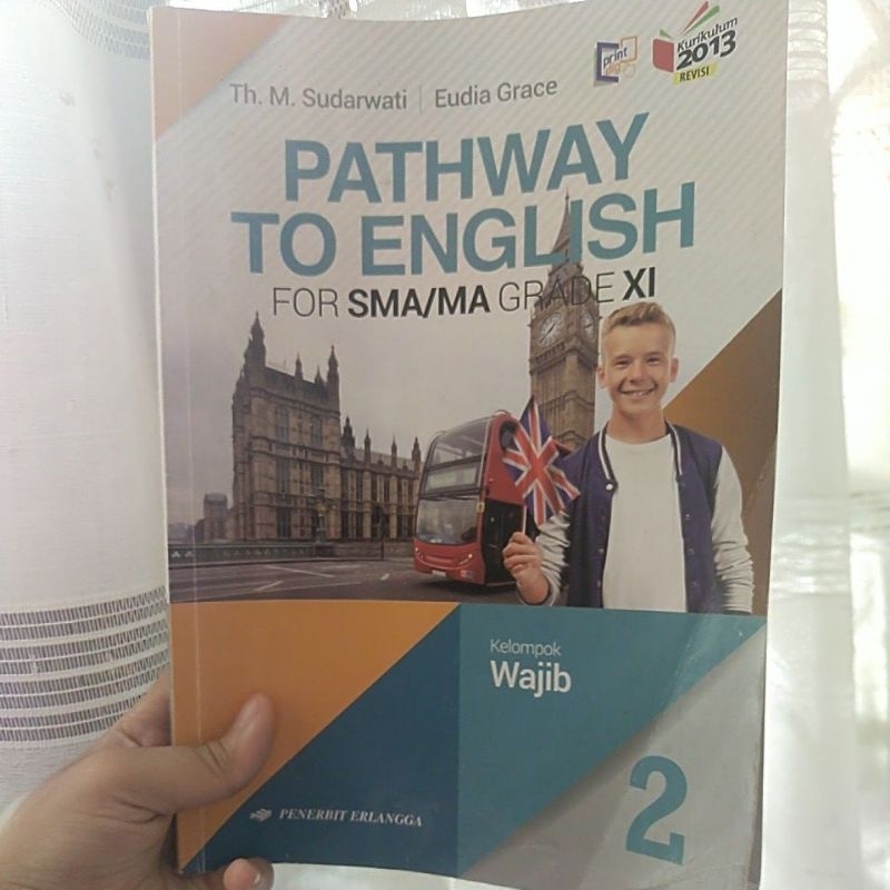 Jual BUKU PATHWAY TO ENGLISH KELAS XI 11 SMA KURIKULUM K13 REVISI ERLANGGA | Shopee Indonesia