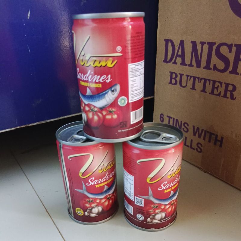 Jual vitan paket sarden isi 3 kaleng | Shopee Indonesia