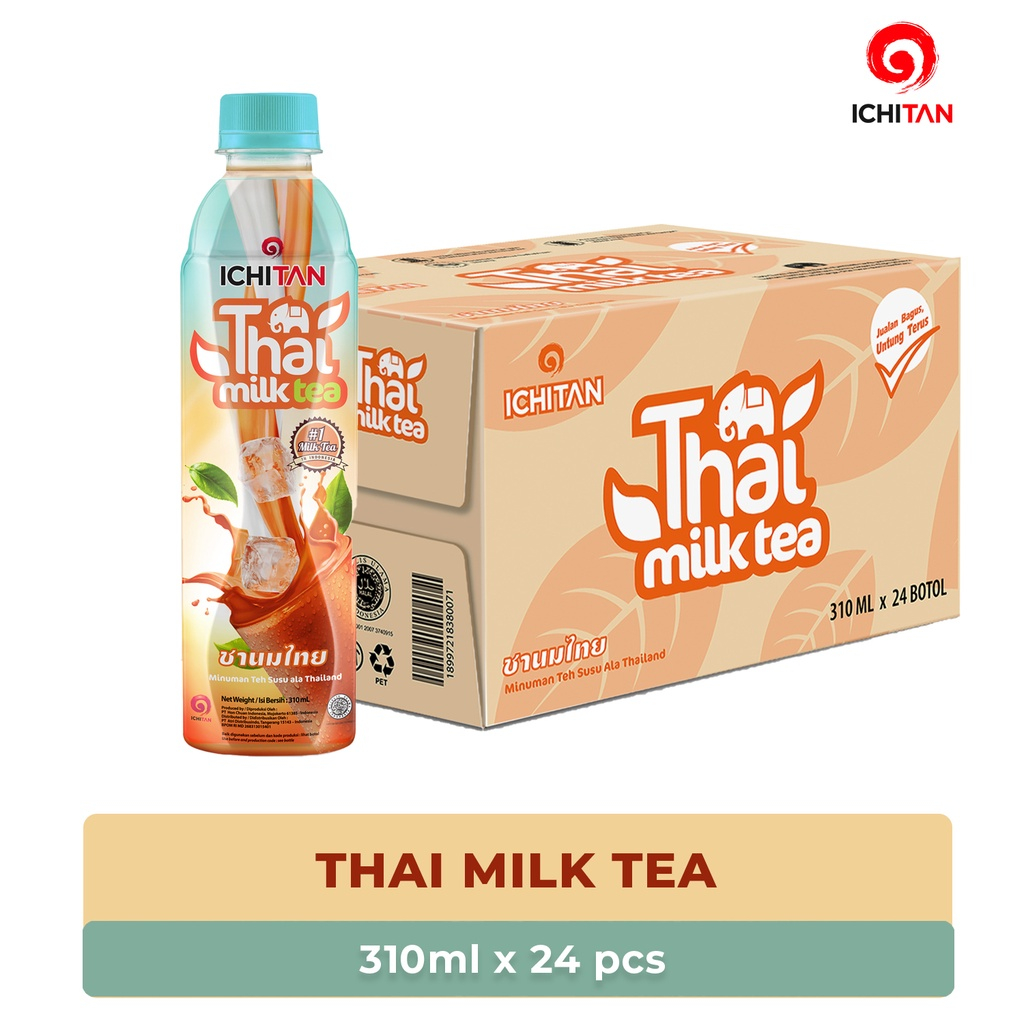 Jual Ichitan Thai Milk Tea 310ml | 24 pcs ( karton ) | Shopee Indonesia
