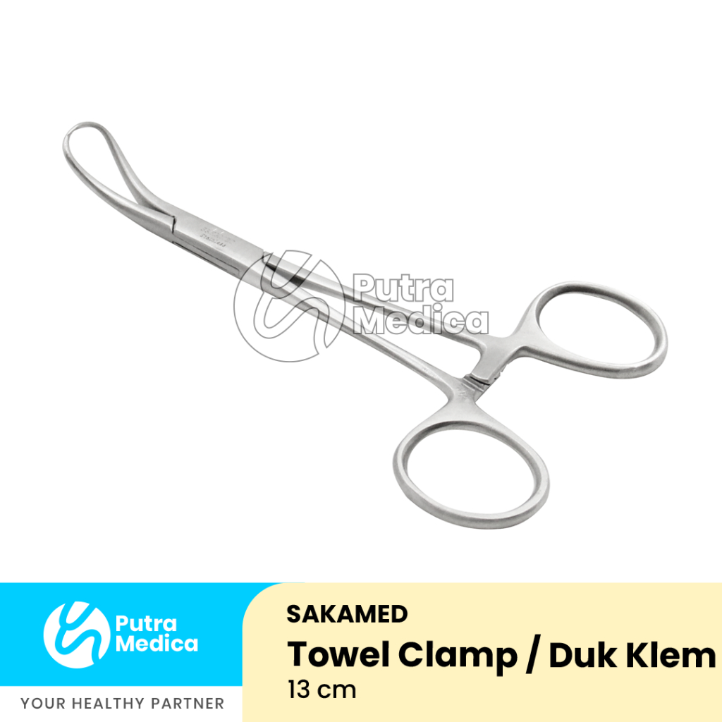 Jual Sakamed Duk Klem 13cm / Backhaus Towel Doek Clamp / Penjepit Kain ...