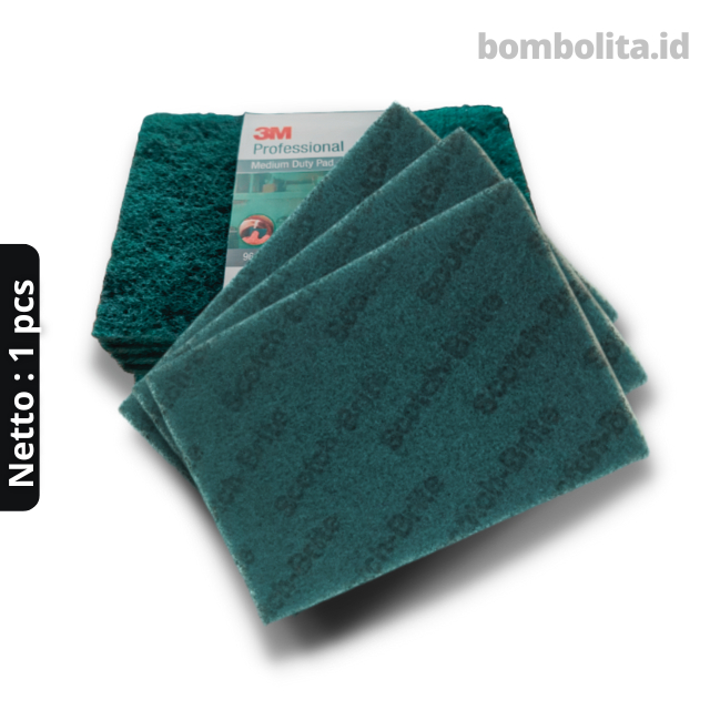 Jual Sabut Hijau 3M Scotch Brite SB96 Aqua Green Pad 10x15cm | Shopee ...