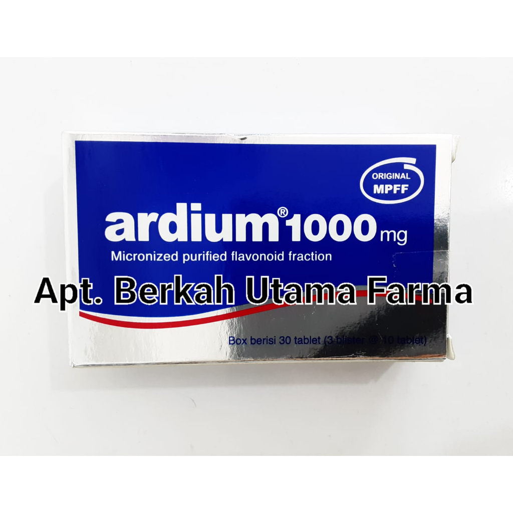 Jual Ardium 1000 Tablet Box isi 3 Strip | Shopee Indonesia