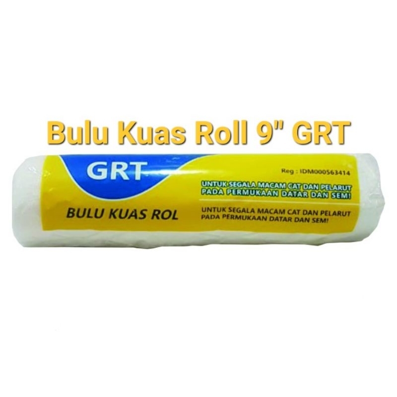 Jual Refill Bulu Kuas Roll Cat Besar 9" 9 Inch GRT | Shopee Indonesia
