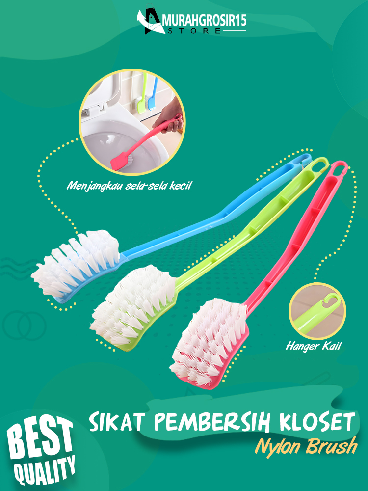 Jual SIKAT WC BEBEK KAMAR MANDI / PEMBERSIH KLOSET TOILET GAGANG ...
