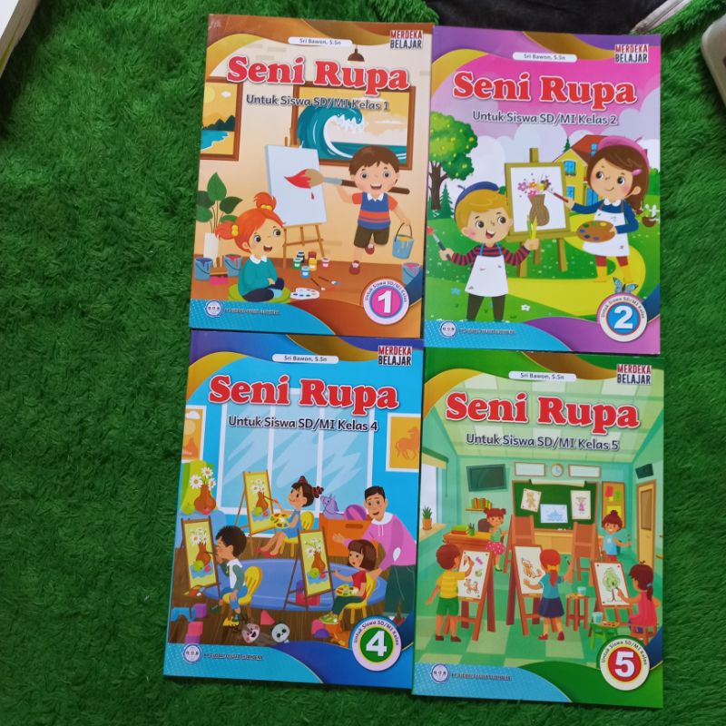 Jual ORIGINAL BUKU SENI RUPA KELAS 1 2 4 5 SD KURIKULUM MERDEKA | Shopee Indonesia