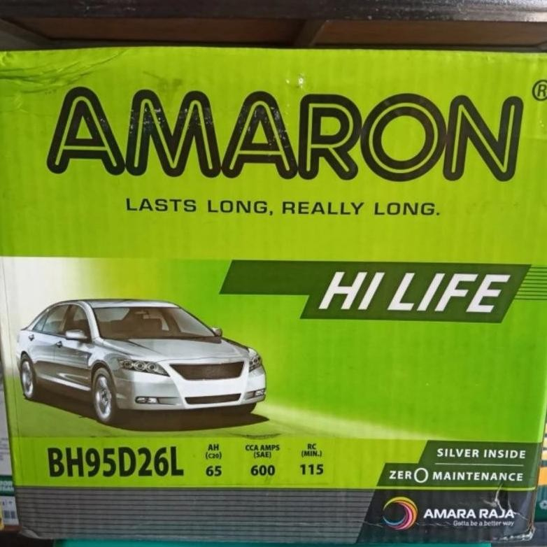 Jual Aki Amaron 95D26R Hilife Patrol Elgrand Carniv Sedona Escape ...