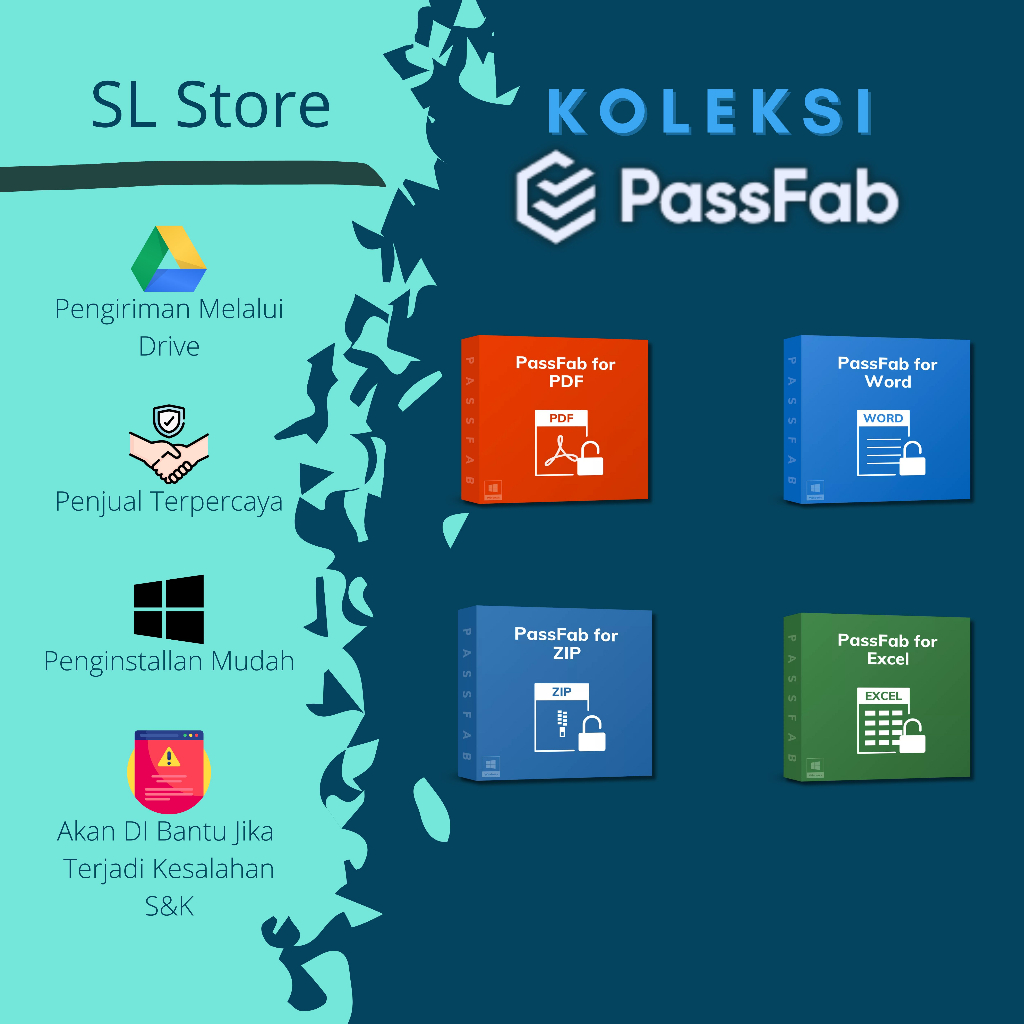 Jual PassFab Excel, Word, Zip, Rar, PPT, PDF | Shopee Indonesia