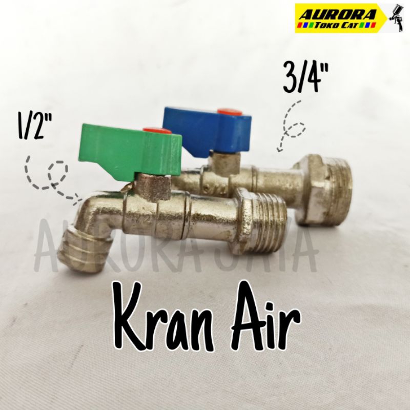 Jual Kran Air 1/2 dan 3/4 Inch Keran VPR Model Onda Bahan Besi Tembok ...
