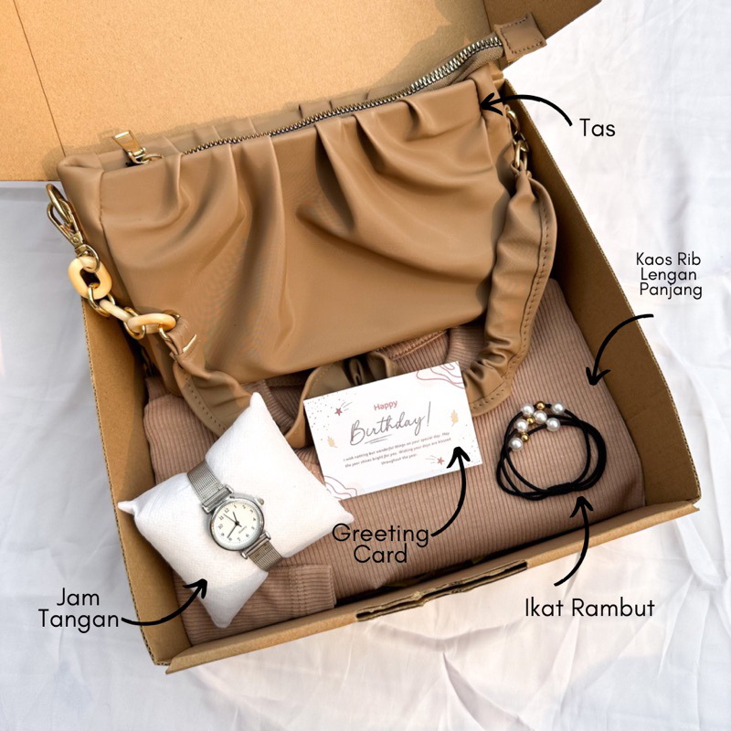 Jual [B3912]HAMPERS GIFT BOX TAS KAYLA/KADO PACAR/KADO AYANG/KADO ...