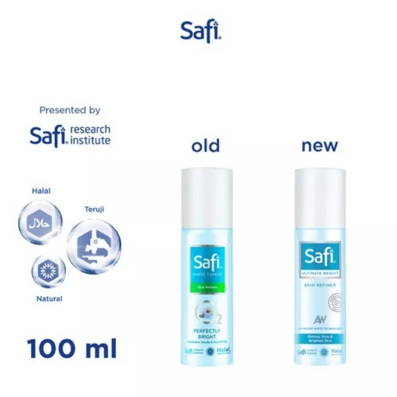 Jual Safi White Expert Skin Refiner 100ml | Shopee Indonesia