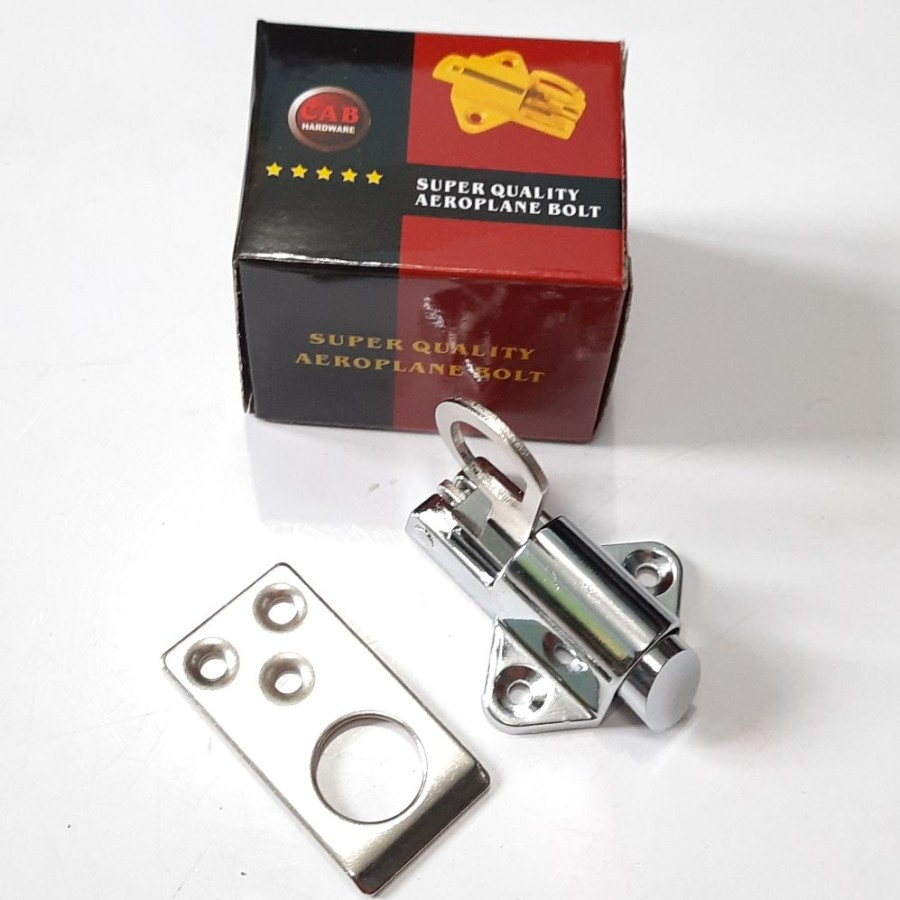 Jual Spring Knife Putih 909 - Selot Jendela Slot Knip Grendel Kodok ...
