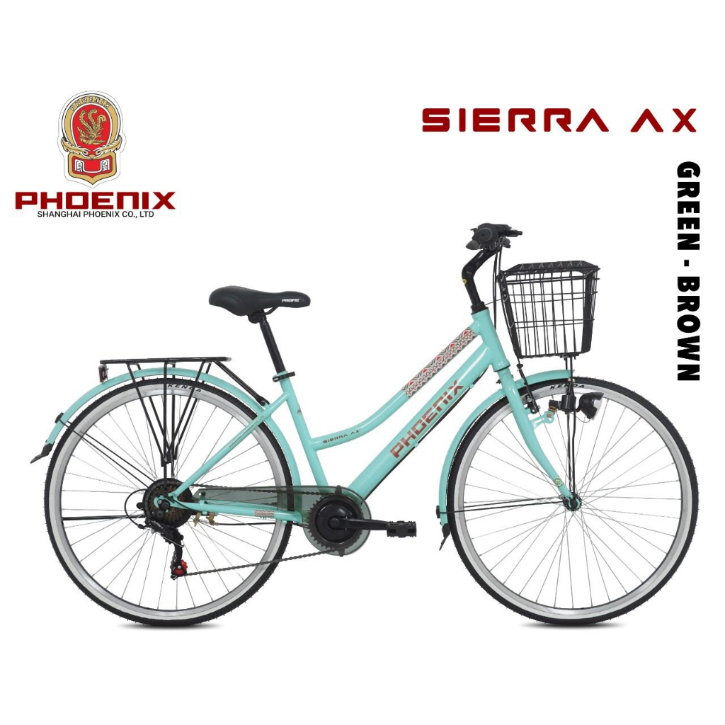 Jual Sepeda City Bike 26 Phoenix Sierra AX Terbaru Citybike | Shopee ...
