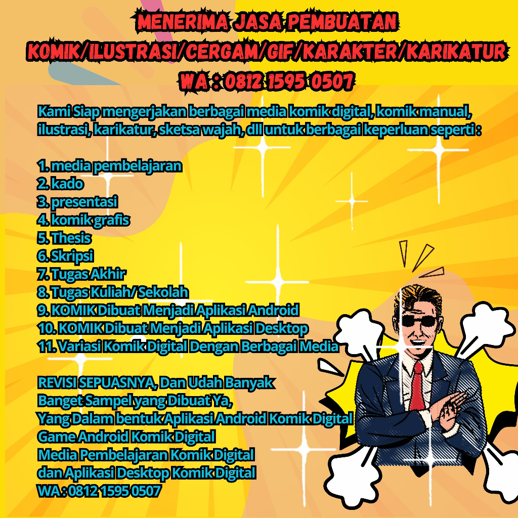 Jual JASA PEMBUATAN KOMIK WEBTOON, JASA PEMBUATAN KOMIK/ILUSTRASI ... Jual JASA PEMBUATAN KOMIK WEBTOON, JASA PEMBUATAN KOMIK/ILUSTRASI ...