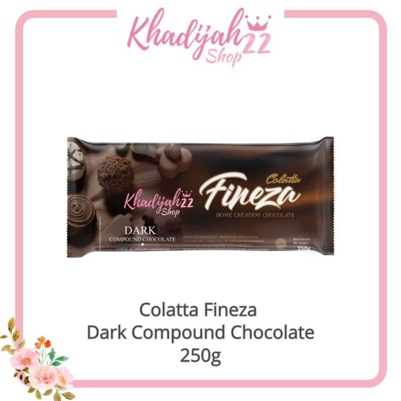 Jual Colatta Fineza Dark Compound 250g | Shopee Indonesia