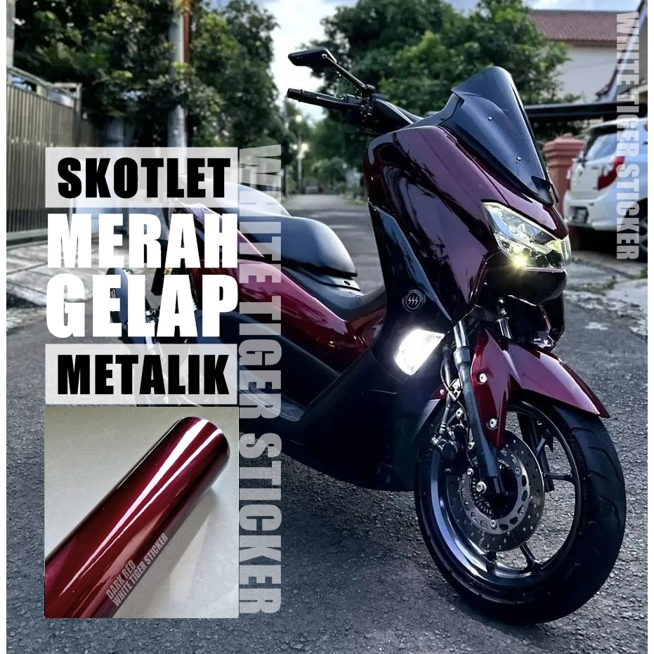 Jual SKOTLET STIKER MOTOR MERAH TUA METALIK CANDY SKOTLET MERAH DARAH ... Jual SKOTLET STIKER MOTOR MERAH TUA METALIK CANDY SKOTLET MERAH DARAH ...