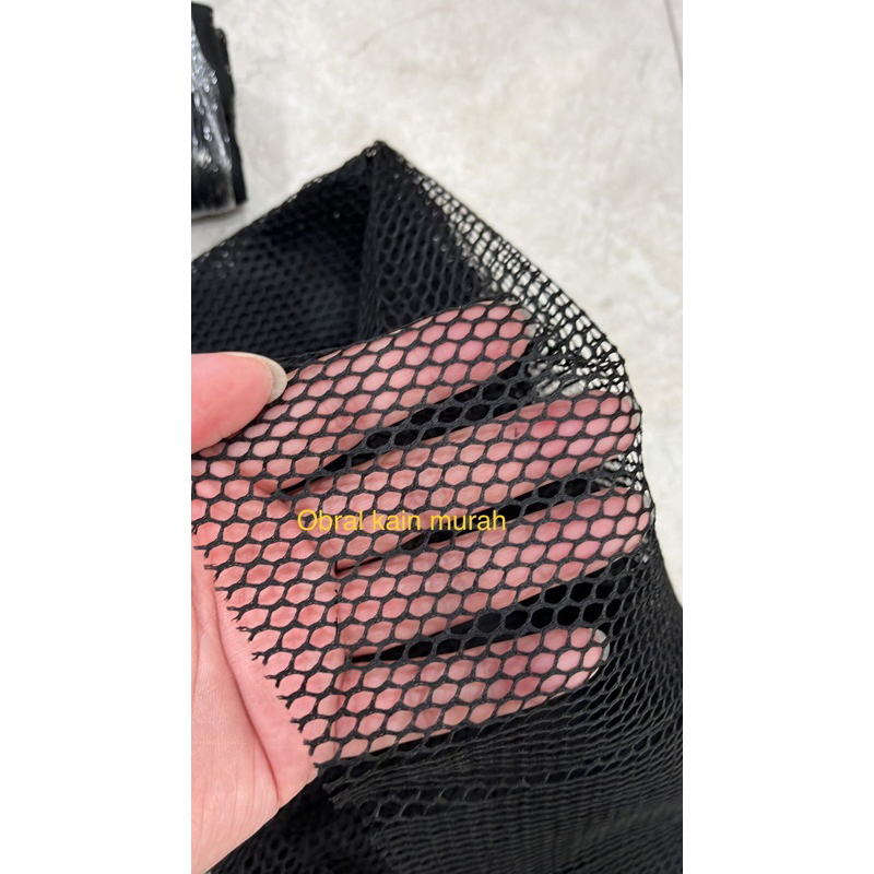 Jual JALA LUBANG BESAR LEMAS HITAM / KAIN FURING TAS / BAHAN KOPER ...