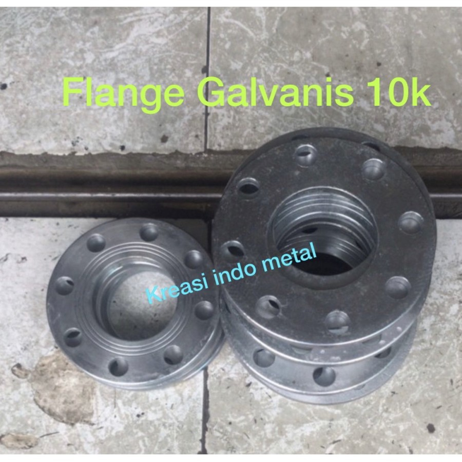 Jual 2" Flange jis 10K Galvanis /pleng Galv 10 K /plang Gip DN50 DN 50 ...