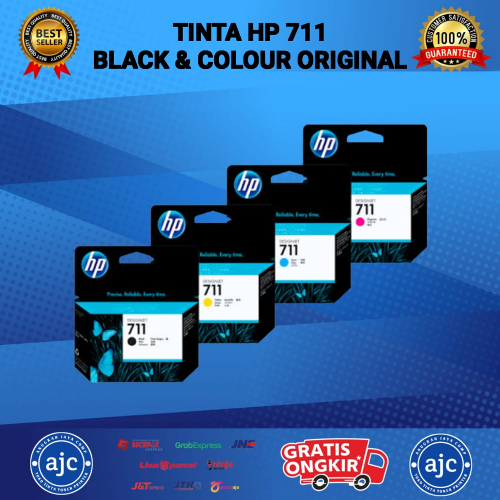 Jual TINTA HP 711 COLOR [C/M/Y] ORIGINAL | Shopee Indonesia