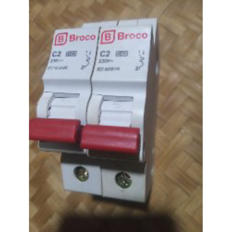 Jual Broco 2A mcb 1 fasa | Shopee Indonesia