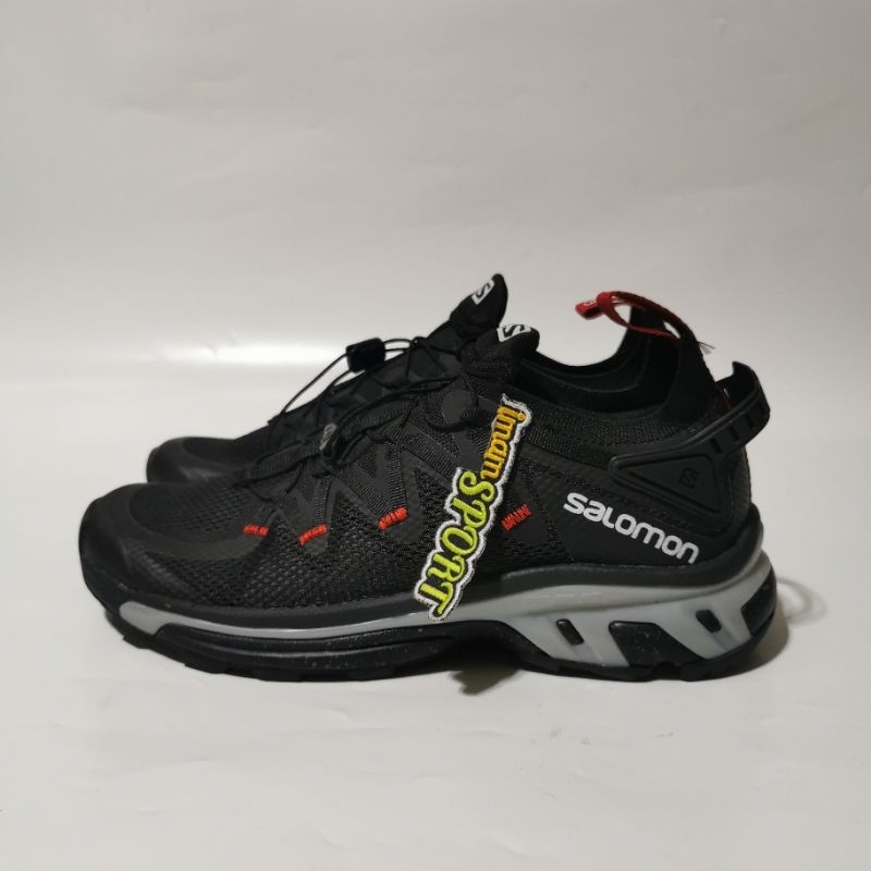 Jual SEPATU SALOMON XT RUSH BLACK GREY RED | Shopee Indonesia